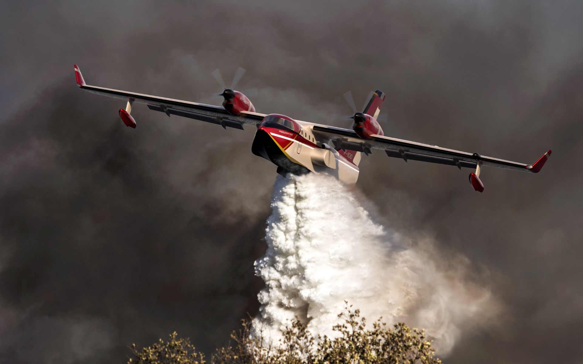 Frégate-F100 : l’avion d’Hynaero pour remplacer le Canadair - OpexNews
